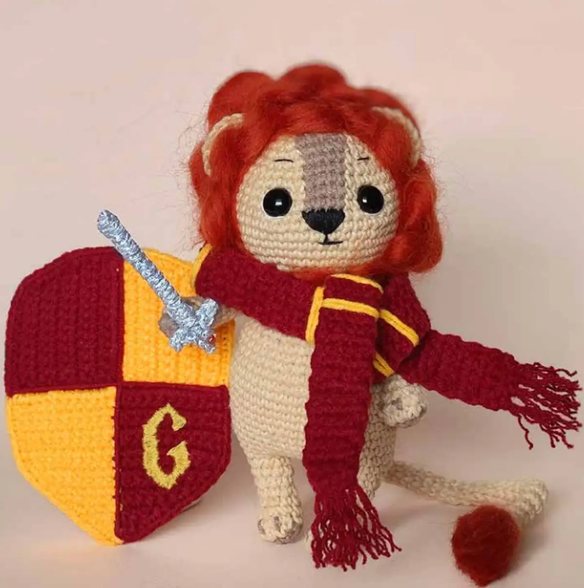 Lion Gryffin Amigurumi Pattern - Advanced